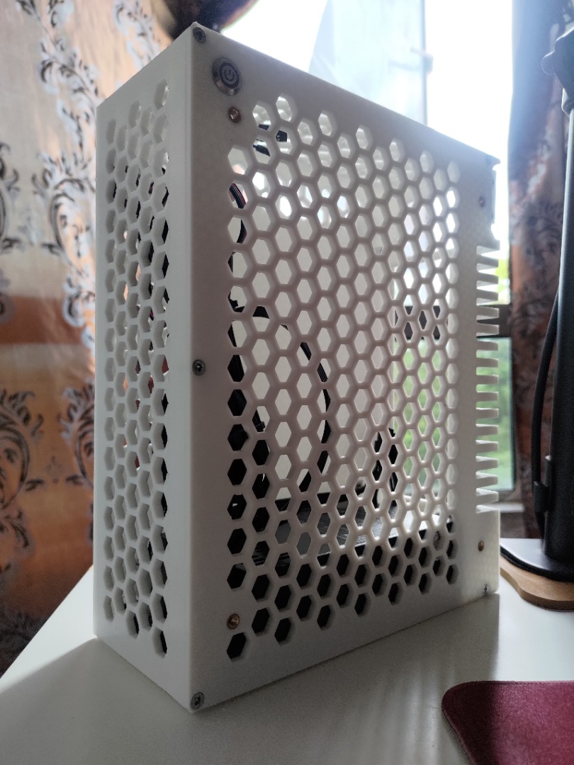 3D-Printed Mini ITX Case + 400W Flex 1U PSU, Computers & Tech, Parts ...