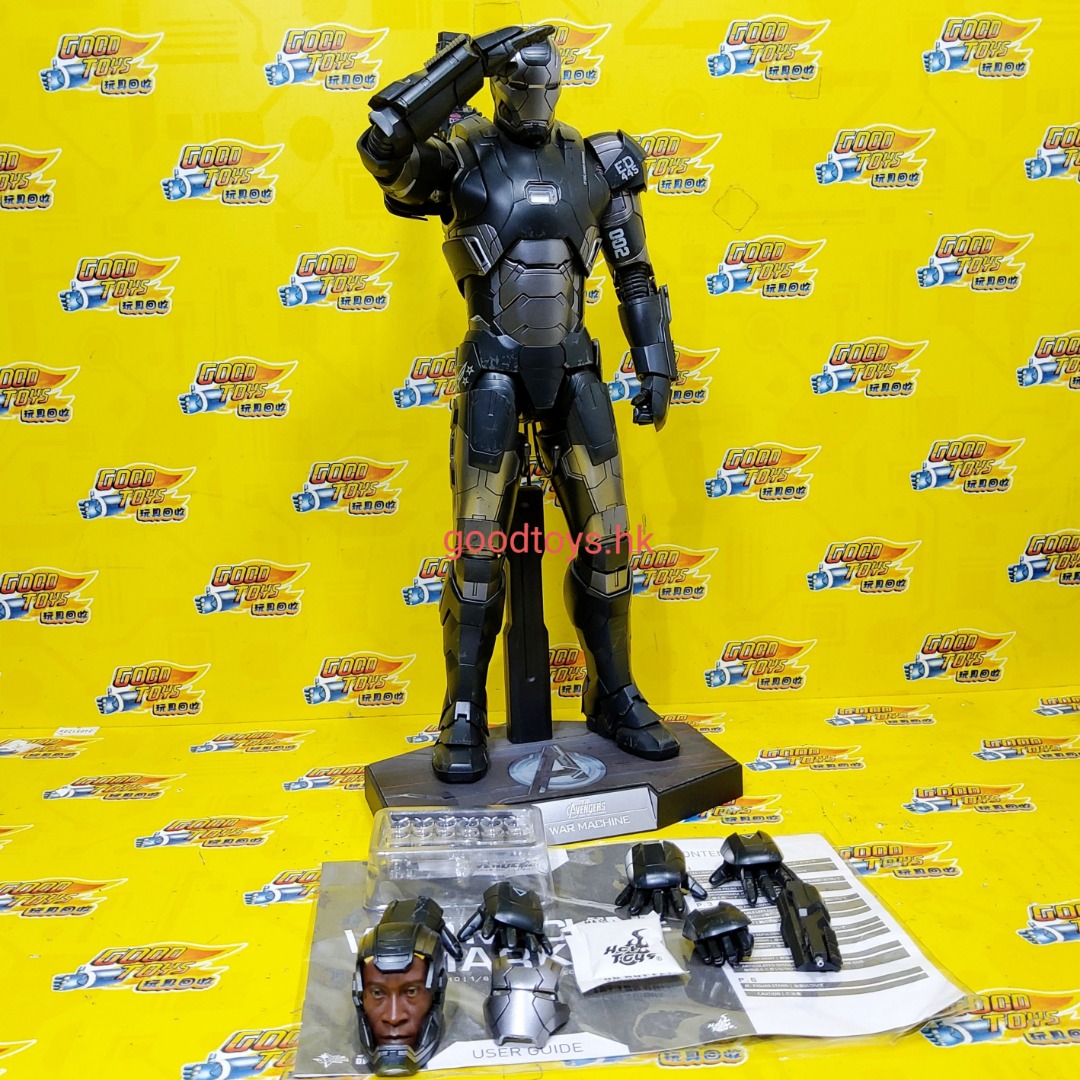 中古無盒 HOTTOYS MMS290 1/6 12吋 AVENGERS AGE OF ULTRON DIECAST WAR MACHINE ...