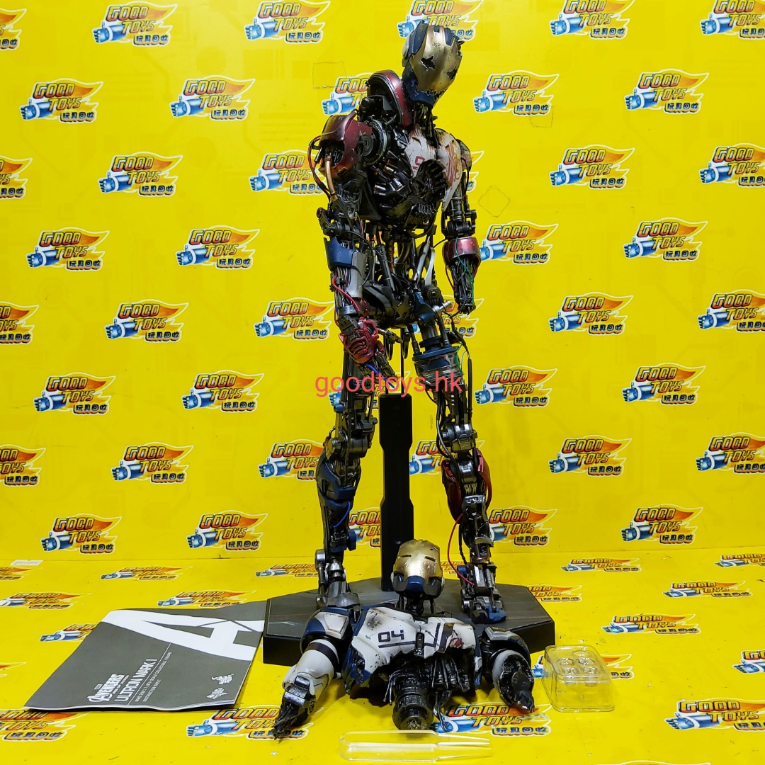 中古無盒 HOTTOYS MMS292 1/6 12吋 AVENGERS AGE OF ULTRON ULTRON MARK I 復仇者聯盟2 ...