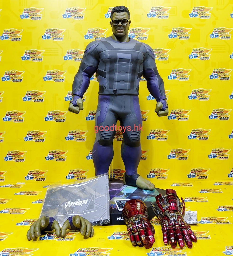 中古無盒 HOTTOYS MMS558 1/6 12吋 AVENGERS ENDGAME HULK 復仇者聯盟4終局之戰 變形俠醫, 興趣及 ...