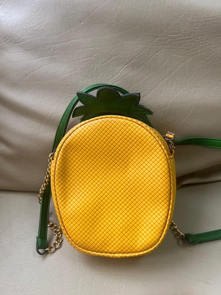 Abby Jocson Pineapple Sling Bag, Women's Fashion, Bags & Wallets, Purses & Pouches on Carousell