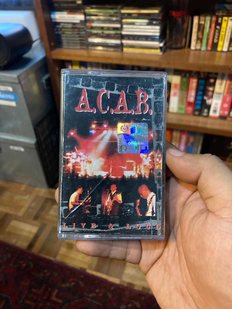 A.C.A.B Live & Loud Cassette Tape, Hobbies & Toys, Music & Media, CDs ...