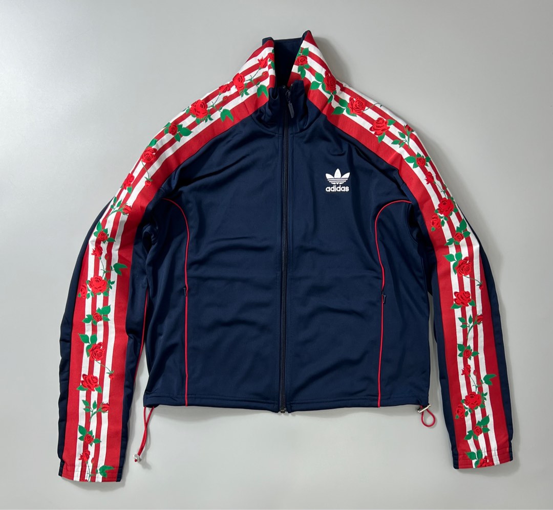 ADIDAS 3 LINE ROSE EMBROID TREFOIL, Women's Fashion, Activewear on ...