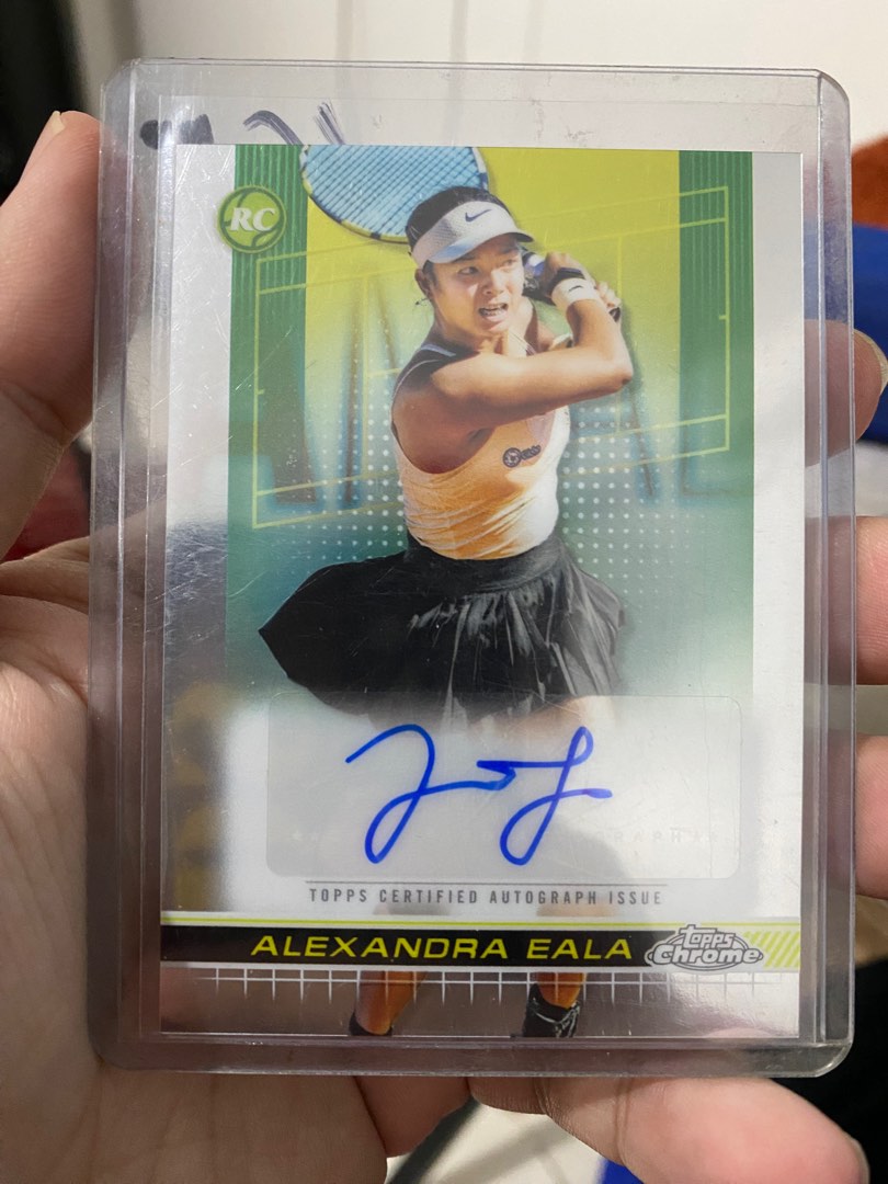 Alex Eala Autograph Card, Hobbies & Toys, Toys & Games on Carousell