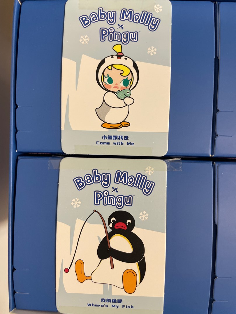 WTS Baby Molly x pingu as a pair, Hobbies & Toys, Toys & Games on Carousell