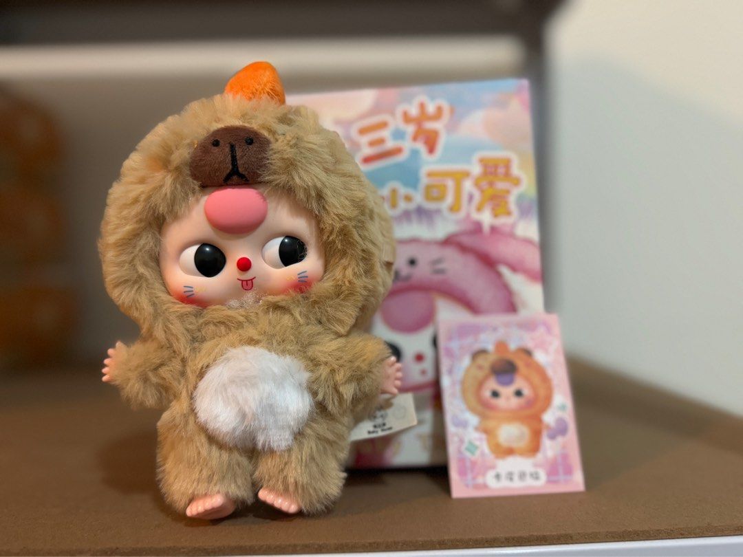 Baby Three Mini - Capybara, Hobbies & Toys, Toys & Games on Carousell
