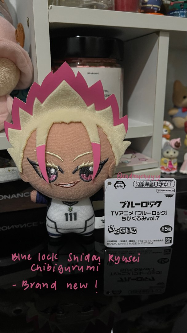 Blue lock anime Shidou Chibigurumi, Hobbies & Toys, Toys & Games on ...