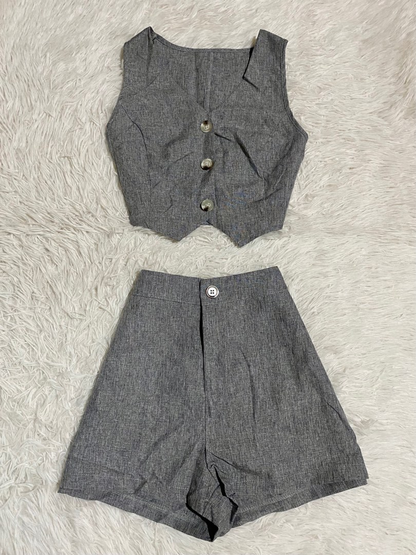 Brand New Shein Vest Coords, Women's Fashion, Dresses & Sets, Sets or ...