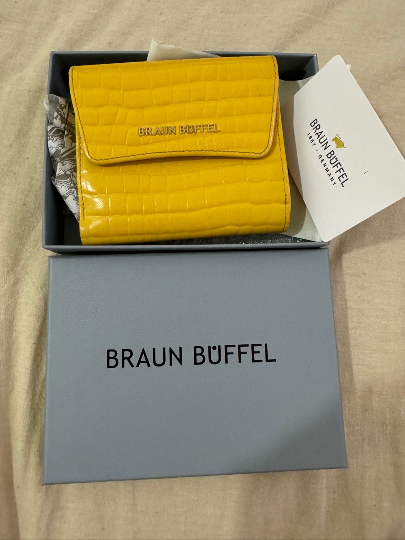 Braun Buffel Wallet Yellow, Women's Fashion, Bags & Wallets, Purses ...