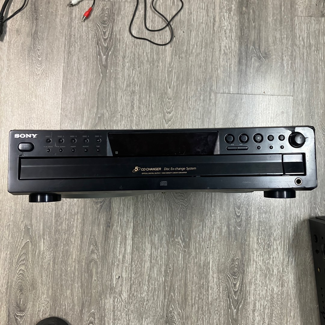 Broken Sony CDP-CE375 CD Changer 5-Discs Compact Disc Player, Audio, Other Audio Equipment on ...