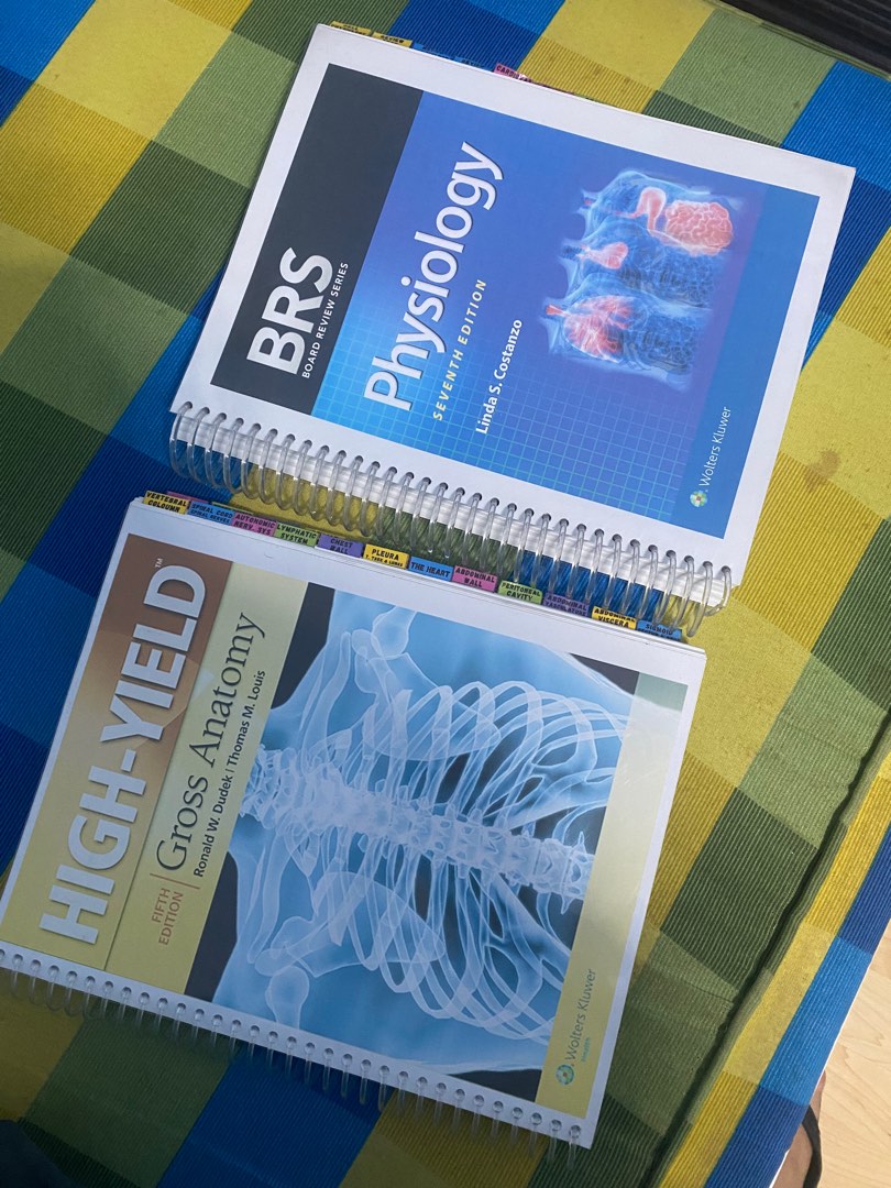 BRS PHYSIOLOGY AND HIGH YIELD ANATOMY, Hobbies & Toys, Books & Magazines, Textbooks on Carousell