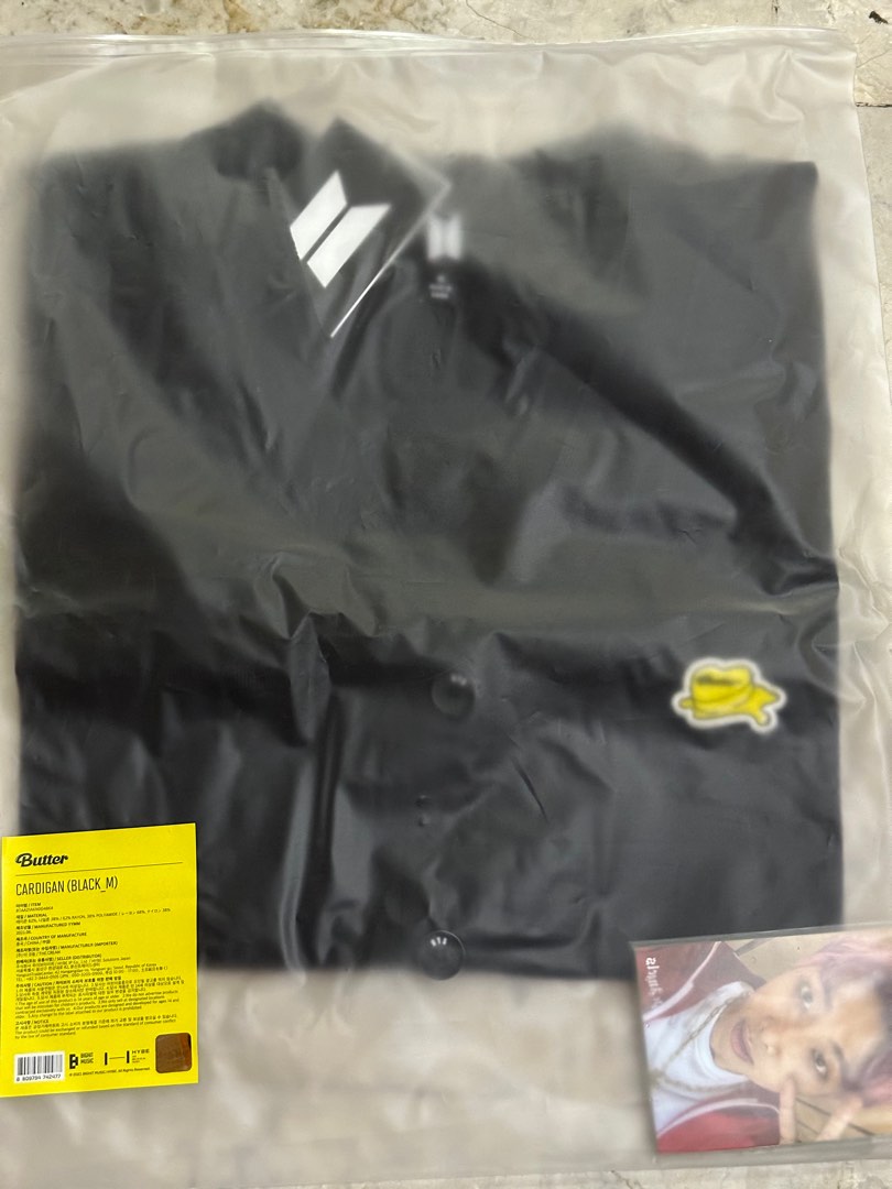 BTS Butter Cardigan with Photocard Set, Women's Fashion, Coats, Jackets ...