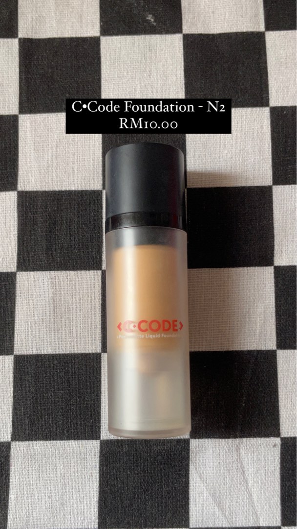 C Code Foundation, Beauty & Personal Care, Face, Makeup on Carousell