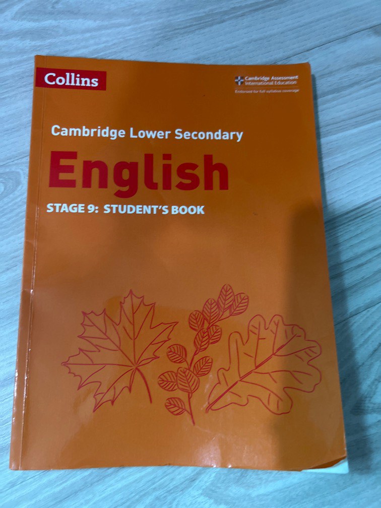 Cambridge Lower Secondary English Stage 9: Students book, Hobbies ...