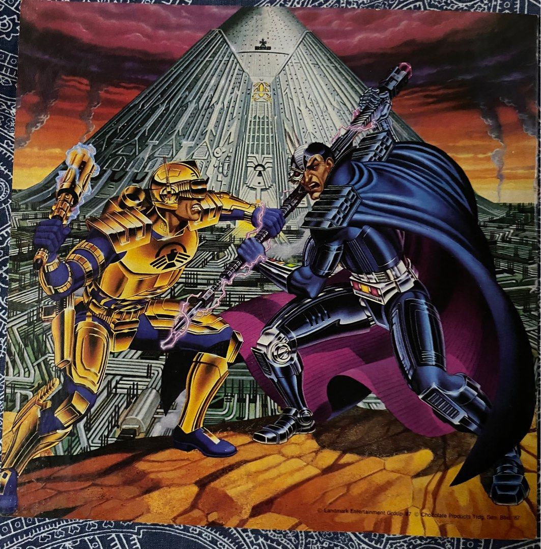 Captain Power and the Soldiers of the Future Vintage Colouring book ...