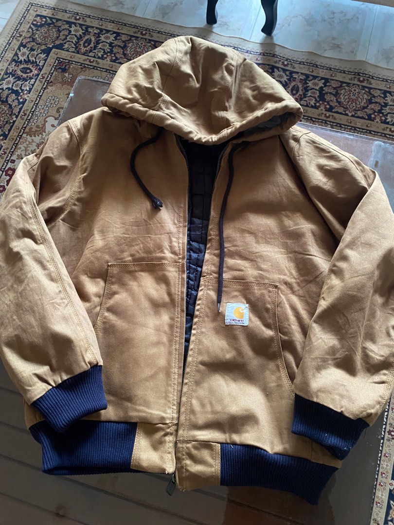 Carhatt Active Jacket Rework, Men's Fashion, Coats, Jackets and Outerwear on Carousell