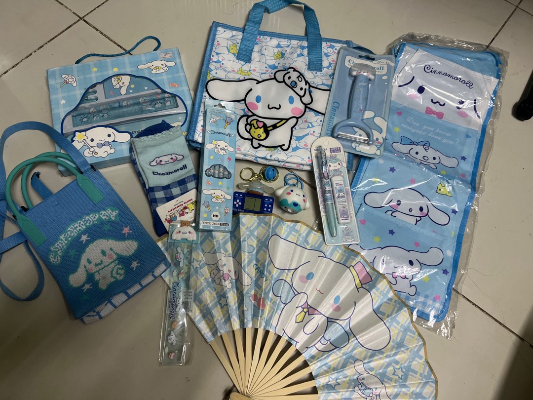Cinnamoroll set, Hobbies & Toys, Stationary & Craft, Craft Supplies ...
