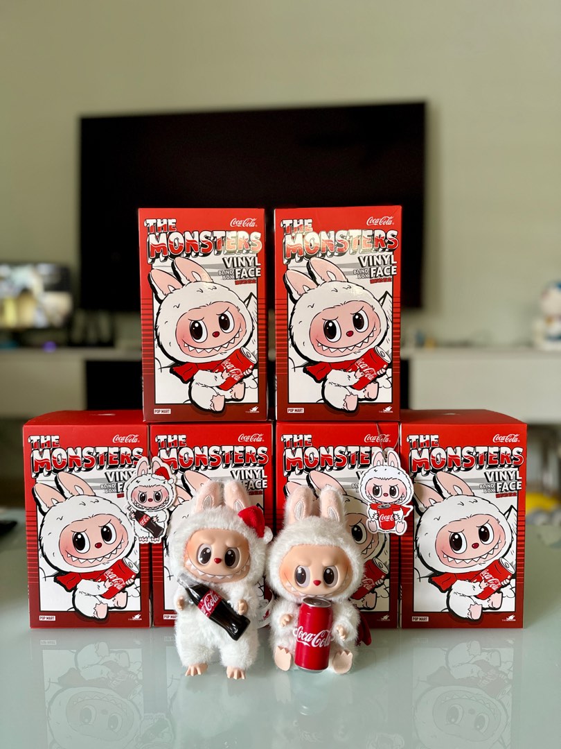 COCA-COLA LABUBU VINYL FACE , Hobbies & Toys, Collectibles ...