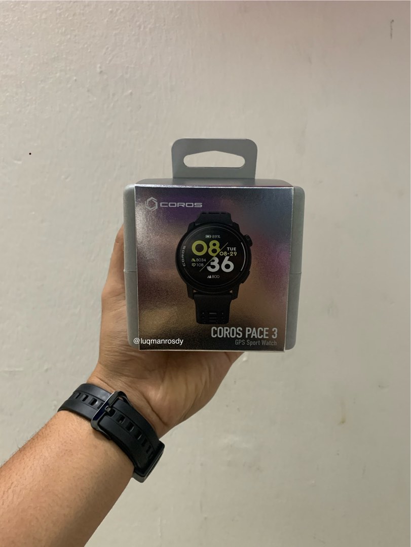 Coros Pace 3, Men's Fashion, Watches & Accessories, Watches on Carousell