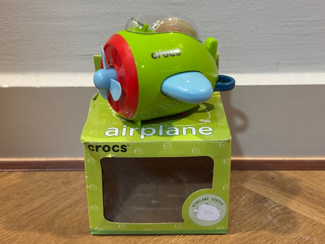 Crocs Airplane Staionay Combinations, Babies & Kids, Infant Playtime on ...