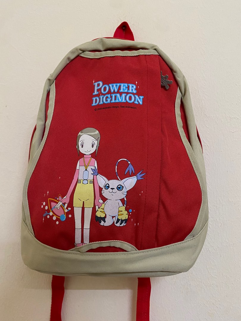 Digimon Vintage Backpack, Men's Fashion, Bags, Backpacks on Carousell