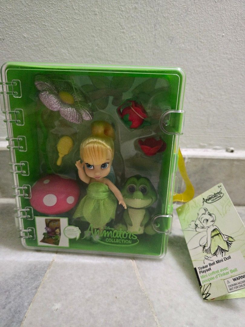 Disney Tinkerbell Animators Mini Doll Playset, Hobbies & Toys, Toys ...