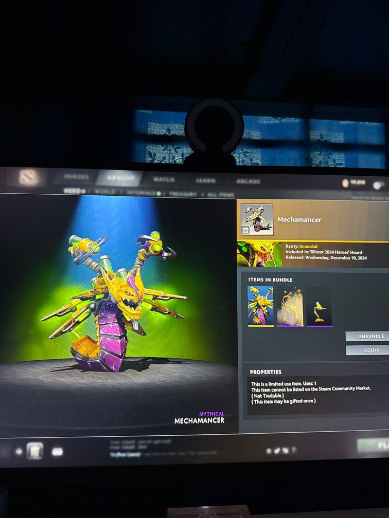 Dota 2 winter 2024 veno, dark willow and Shadow demon set, Video Gaming ...