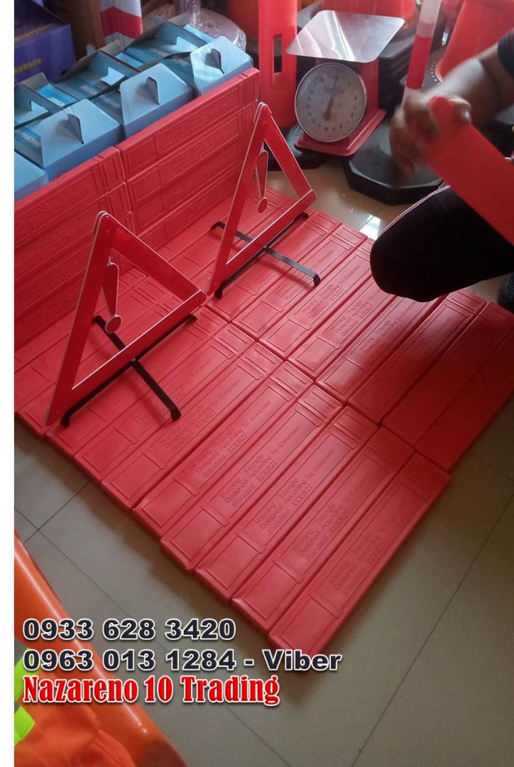 Early Warning Device EWD (Red/Yellow) Heavy Duty Hi - Vis Warning Sign ...