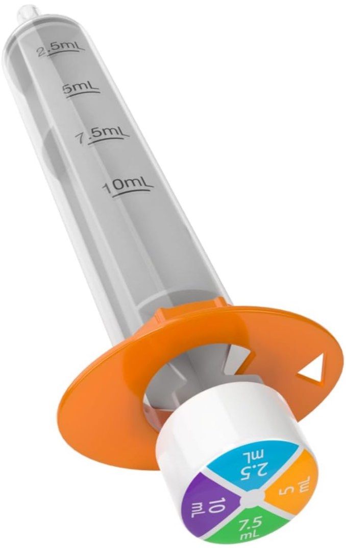 Ezy Dose Kids Baby Oral Syringe & Dispenser, Easy Design for Liquid ...