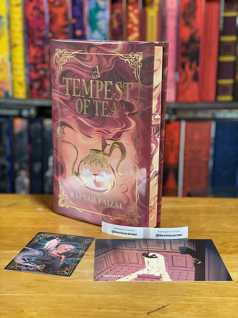 FairyLoot A Tempest of Tea by Hafsah Faizal, Hobbies & Toys, Books ...
