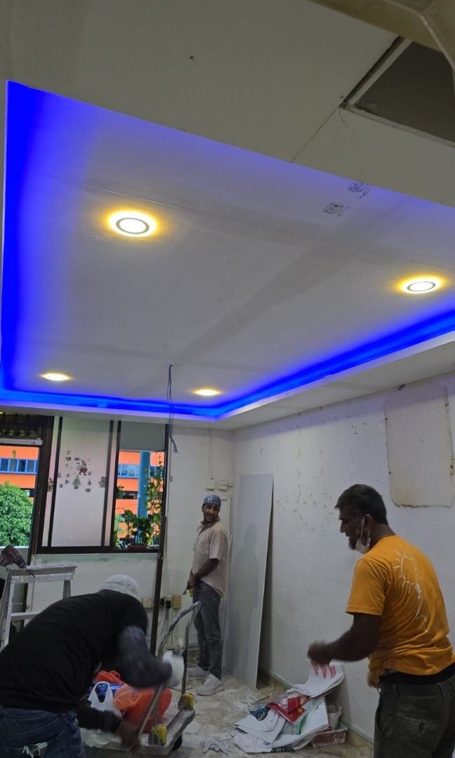 False Ceiling,Fake Ceiling,L-Box,Cove Light,LED Down Light,LED Profile ...