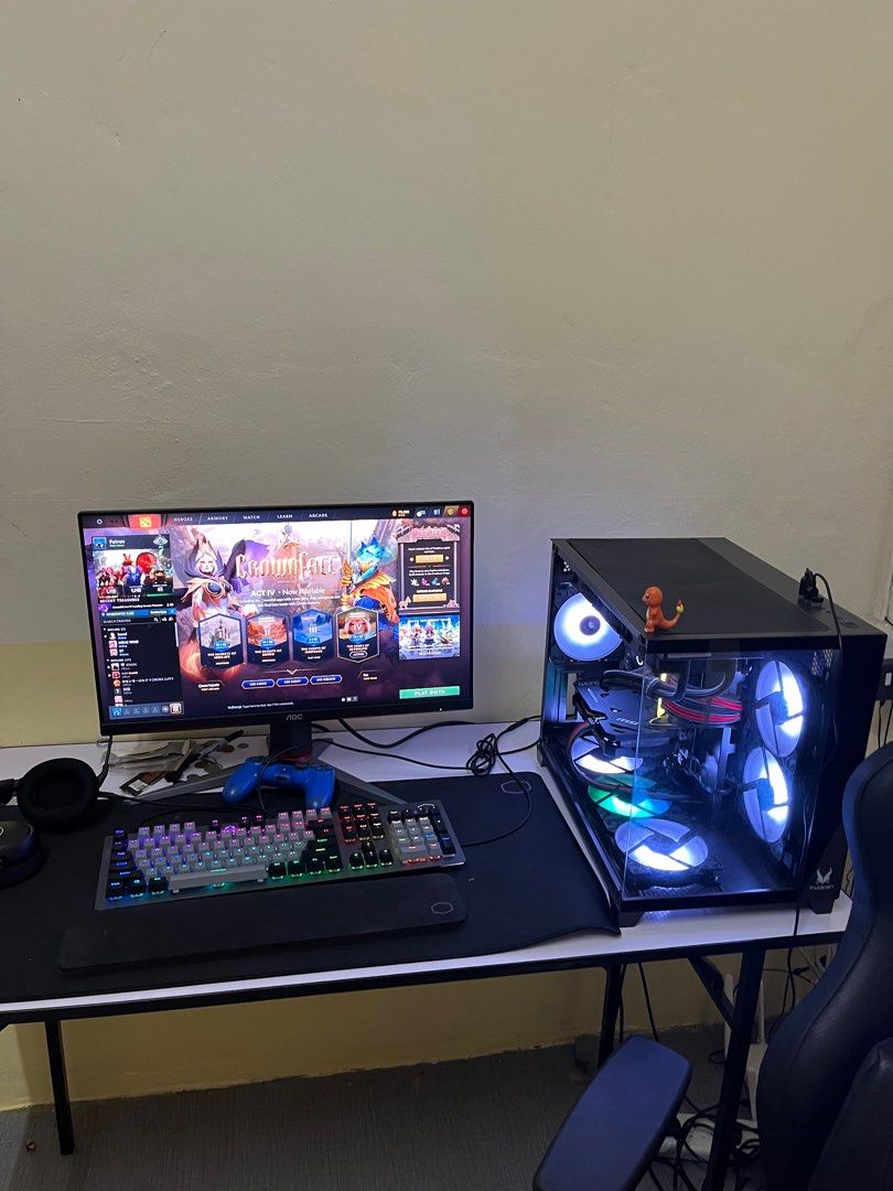 Full set pc r7 5700x3d + rtx 4060ti, Computers & Tech, Desktops on ...