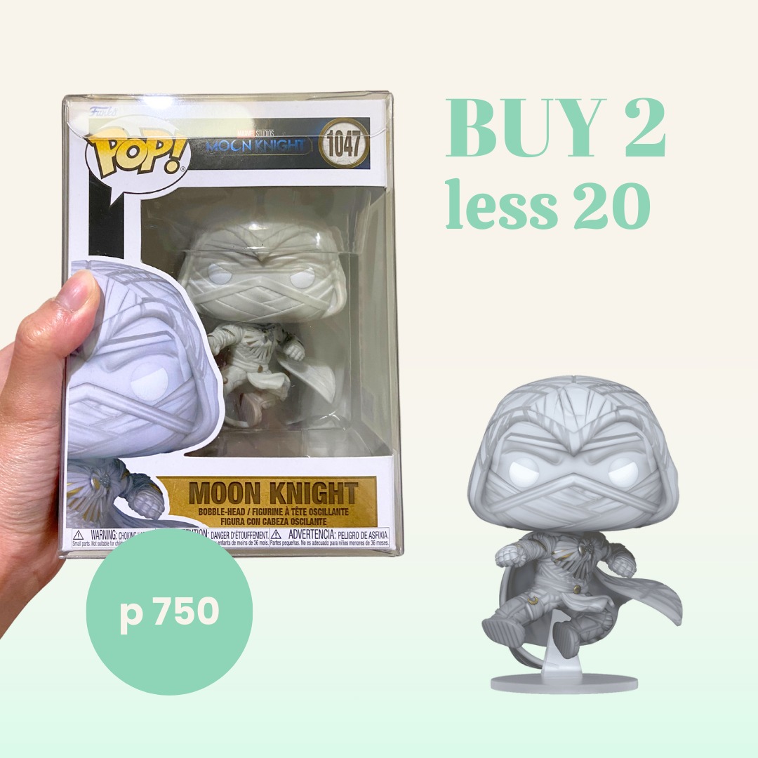 Funko Pop: Moon Knight, Hobbies & Toys, Toys & Games on Carousell