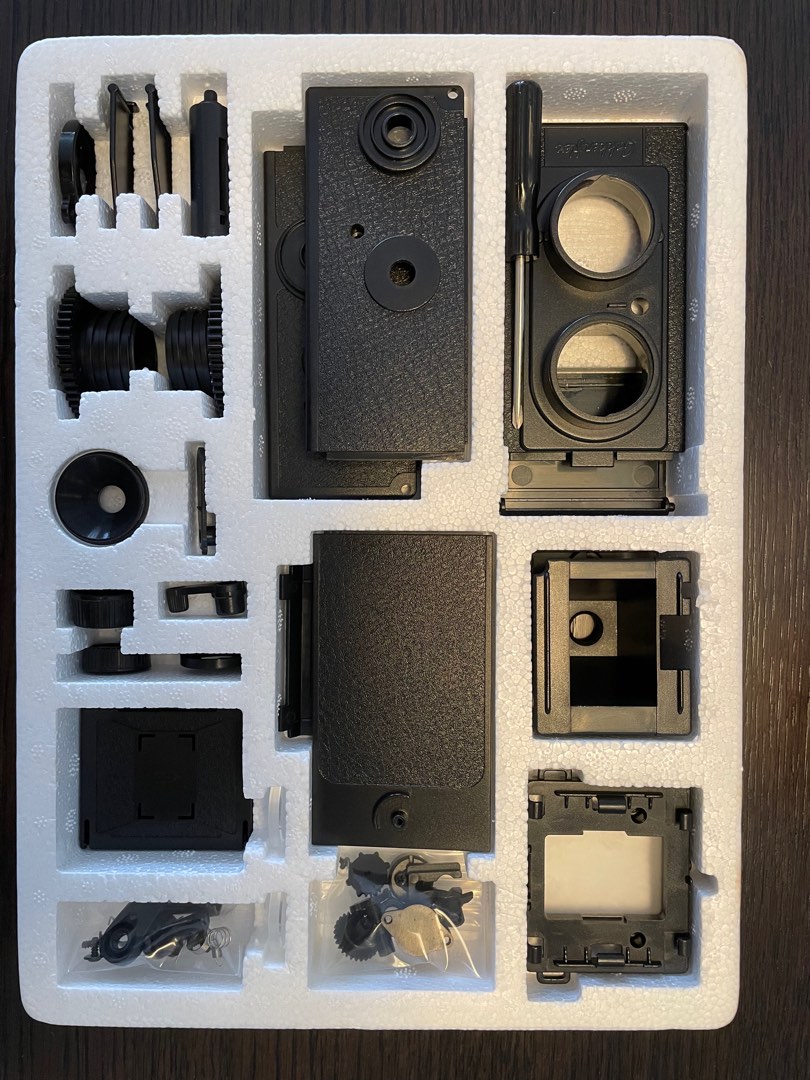 Gakkenflex DIY twins reflex film camera, Photography, Cameras on Carousell