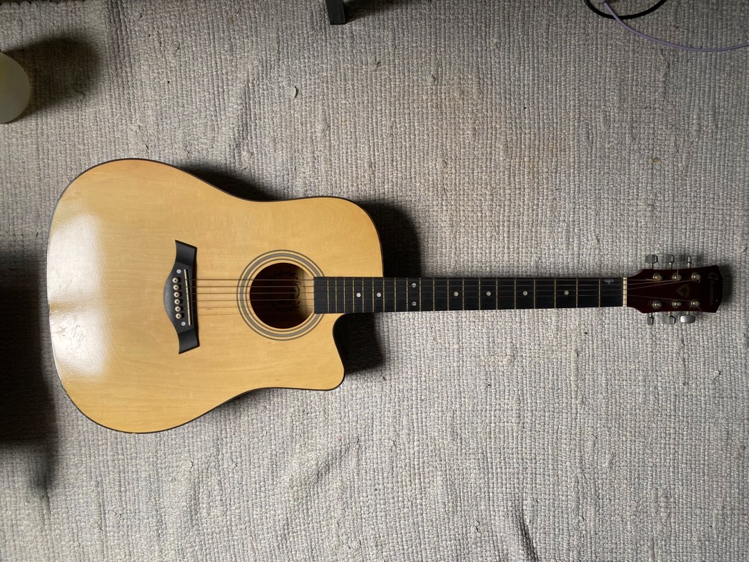 Gamma Acoustic Guitar, Hobbies & Toys, Music & Media, Musical ...