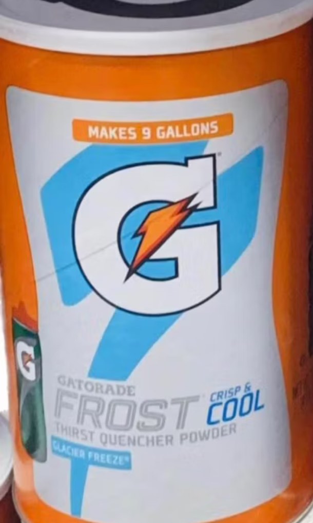 GATORADE FROST GLACIER FROST THIRST QUENCHER POWDER(BLUE) POWDER 4LBS ...