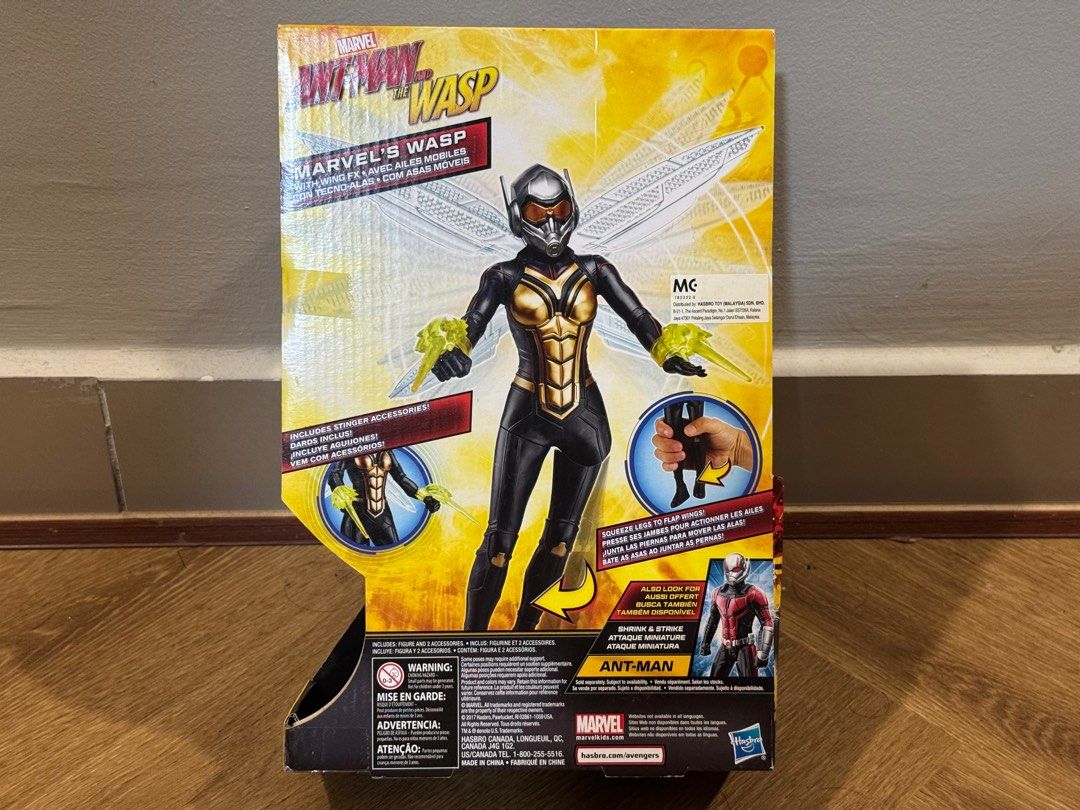 Hasbro Marvel Ant-man and the WASP 12 inch Figure, Hobbies & Toys, Toys ...