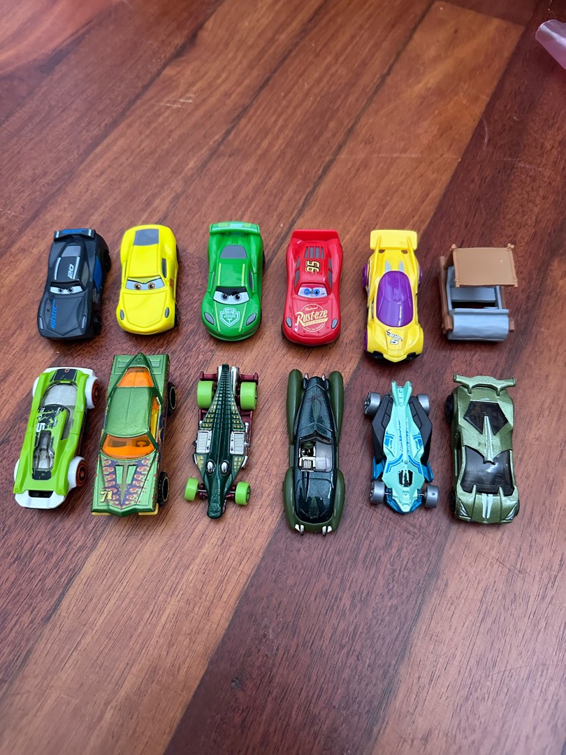 Hot wheels size cars movie kids toy x12, Hobbies & Toys, Toys & Games ...