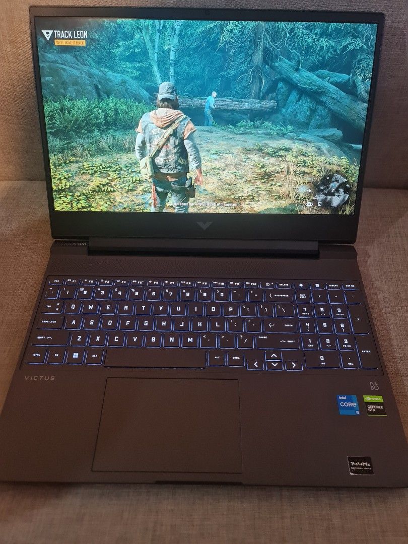 HP Victus 15 Gaming GTX 1650 Backlight Keyboard 16GB RAM 144Hz Screen ...