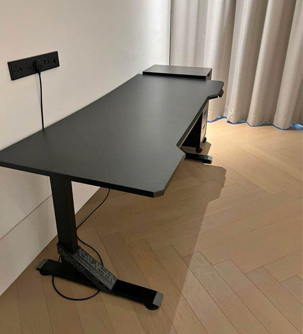 IKEA uppspel standing desk, Furniture & Home Living, Furniture, Tables ...