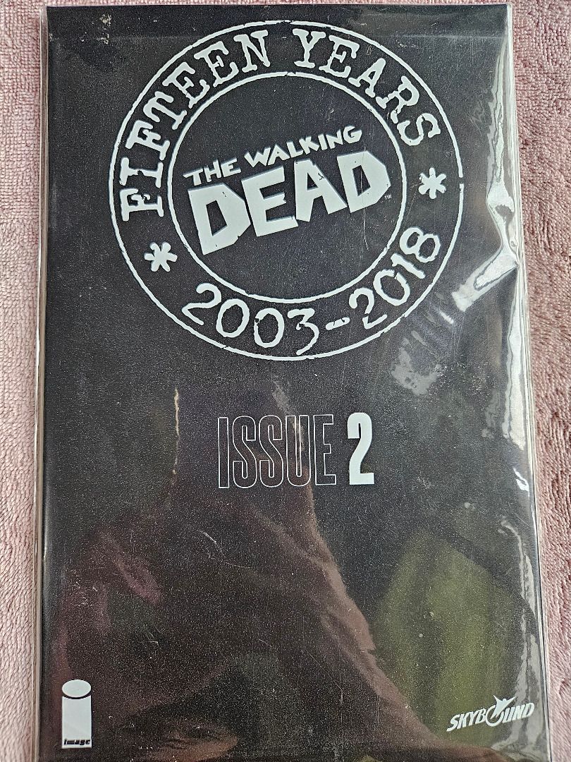 Image Comics The Walking Dead Issue #2. 15 Years Variant with Polybag ...