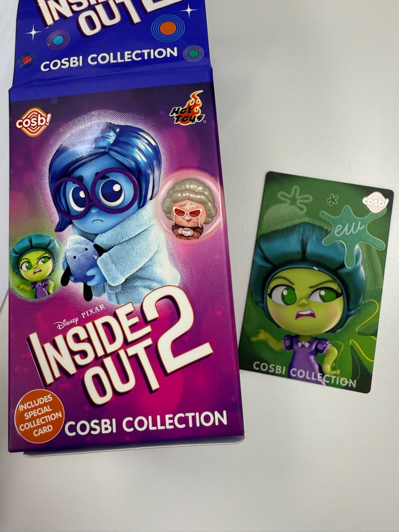Inside out 2 cosbi 盲盒 - 阿厭 （只拆盒）原價放, 興趣及遊戲, 玩具 & 遊戲類 - Carousell