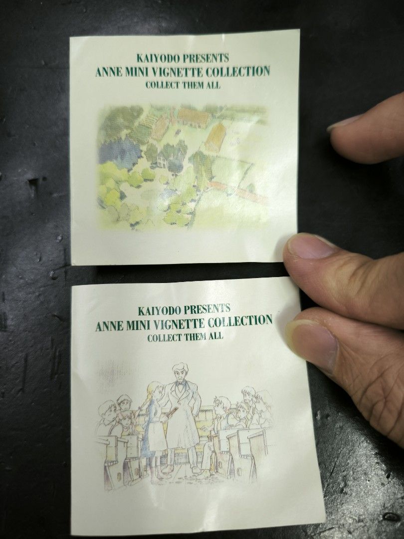KAIYODO ANNE MINI VIGNETTE COLLECTION ( SET OF 2 ), Hobbies & Toys ...