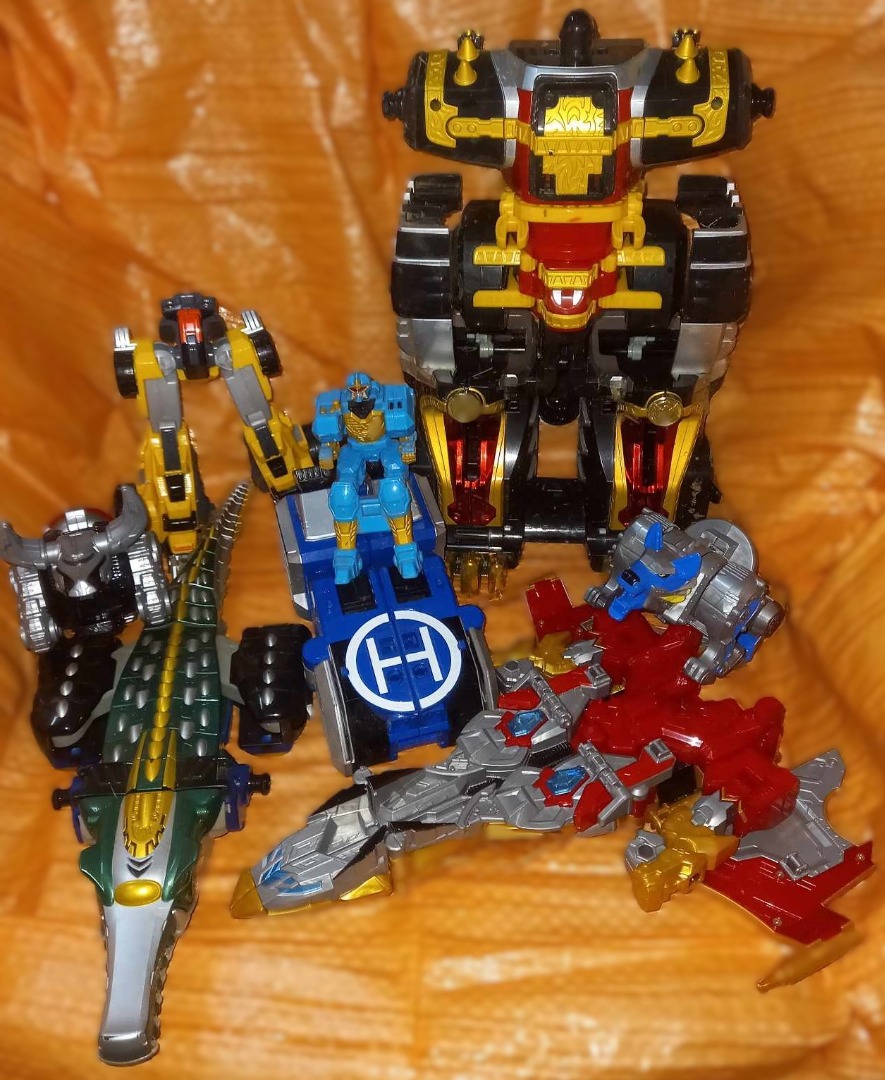 Kamen Sentai Robots and parts, Hobbies & Toys, Toys & Games on Carousell