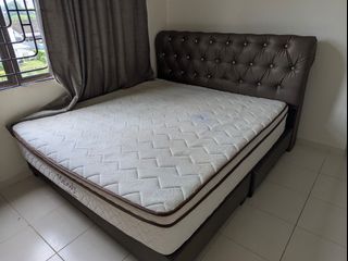 Katil tilam, Furniture & Home Living, Furniture, Bed Frames ...