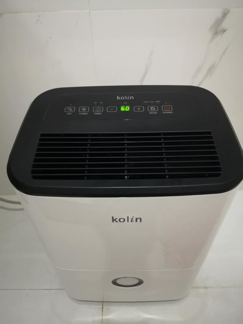 Kolin KDM-20LES dehumidifier, TV & Home Appliances, Air Purifiers & Dehumidifiers on Carousell