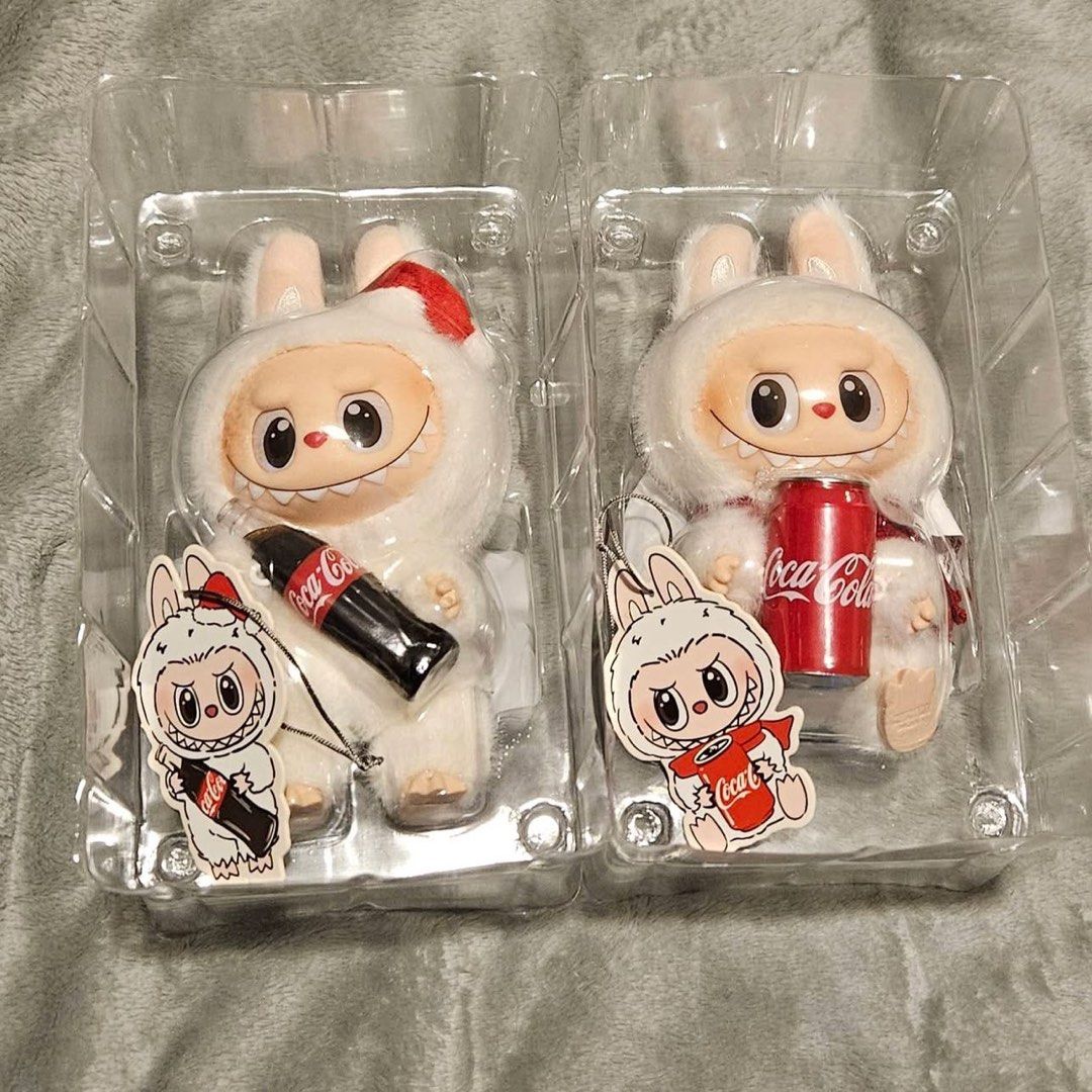 Labubu Coca Cola, Hobbies & Toys, Toys & Games on Carousell