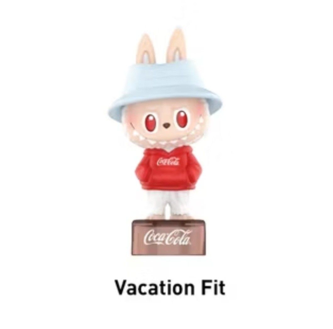 Labubu coca cola figures original popmart, Toys & Collectibles, Mainan ...