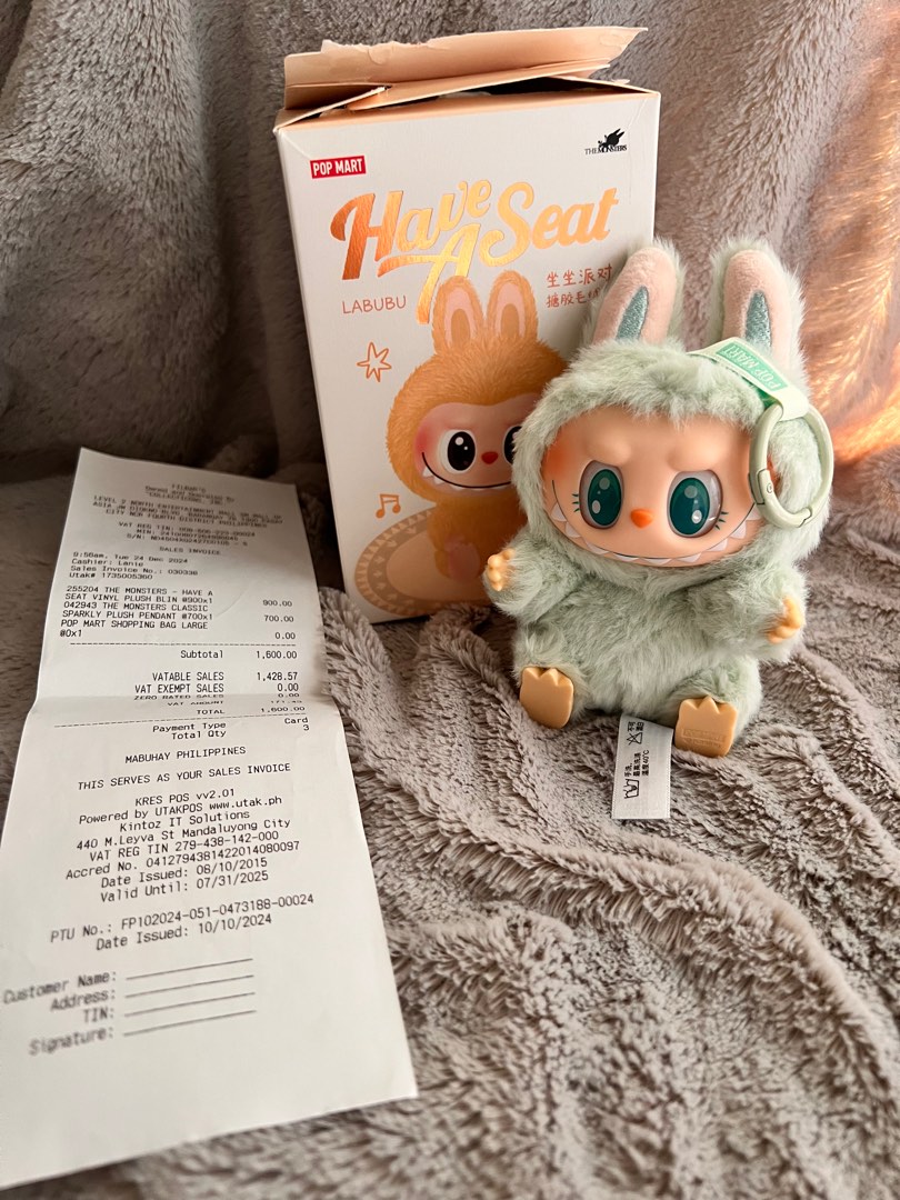 Labubu ququ, Hobbies & Toys, Toys & Games on Carousell