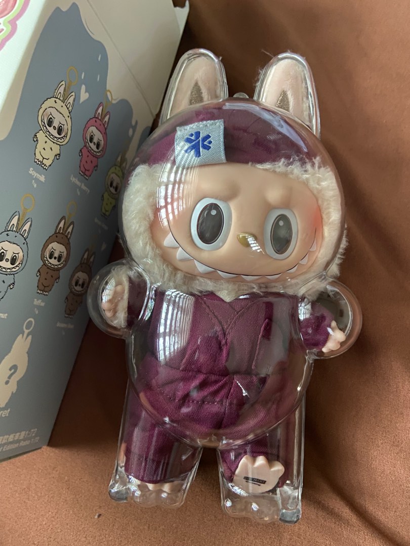 Labubu v1 soymilk with scrub suit otg, Hobbies & Toys, Toys & Games on ...